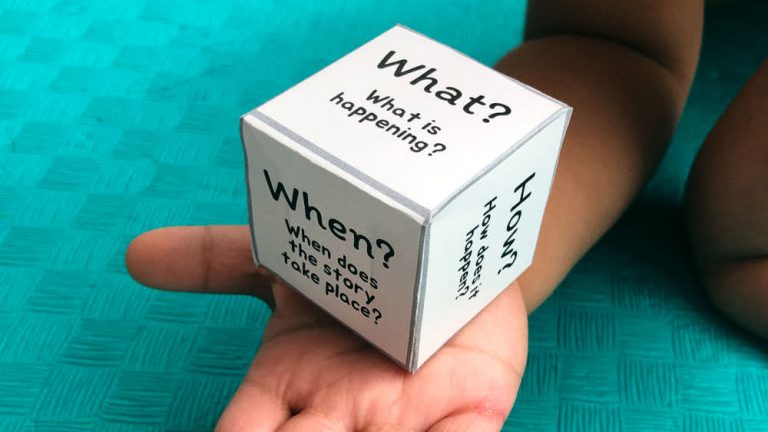 Five W Questions - Who What When Where Why - Home Time Activities