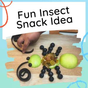 Insect Themed Food - A Fun Bug Snack Idea for Kids to Make - Healthy