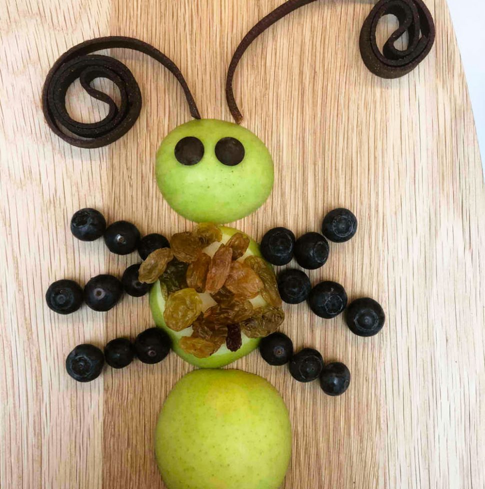 Insect Themed Food - A Fun Bug Snack Idea for Kids to Make - Healthy