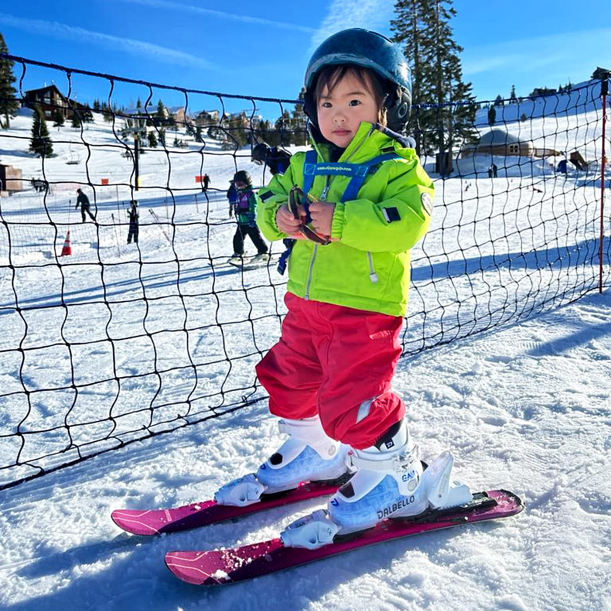Kids Snow Skiing Kids Snow Skiing