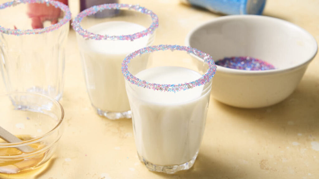 How to Rim a Glass with Sprinkles - Sparkling Sugar is Best