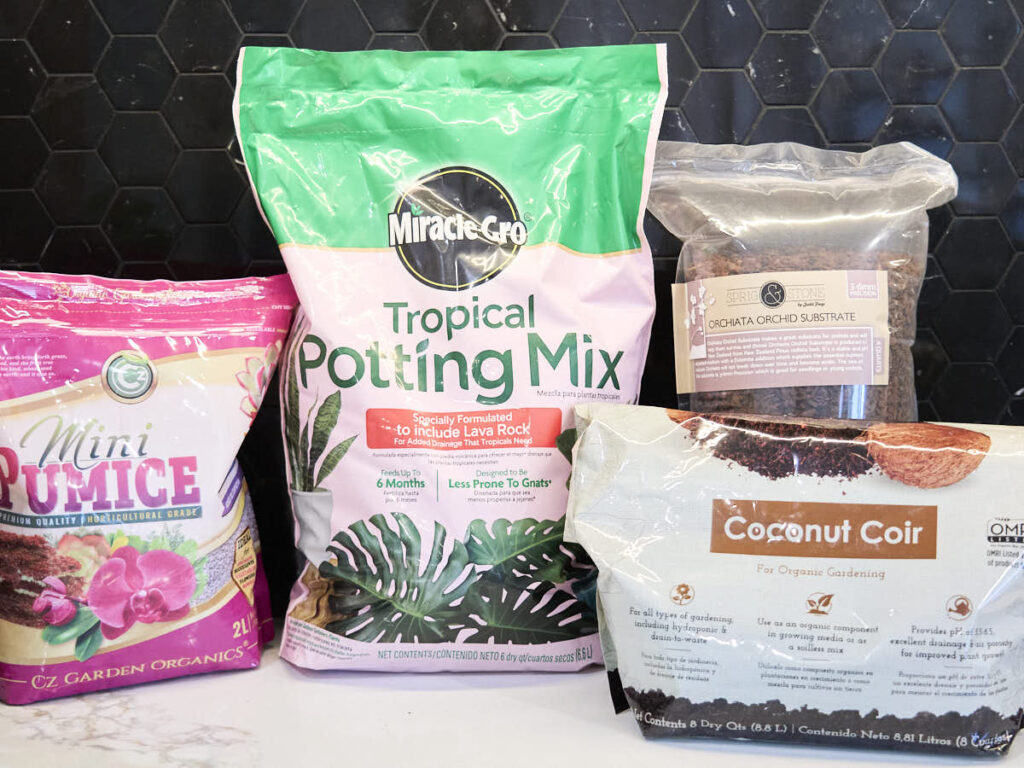 Hoya and Aroid Potting Mix - DIY Chunky Potting Mix That Works