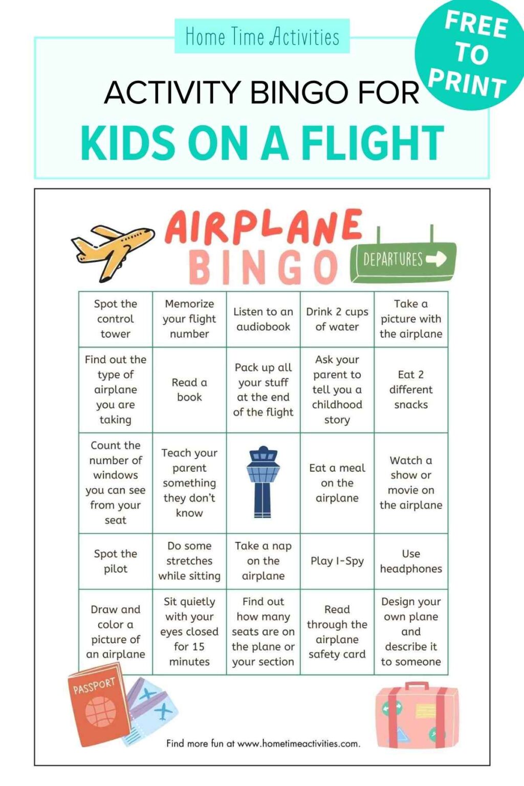 24 Things To Do On A Plane - Airplane Activities To Keep Kids Busy