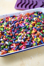 How to Make Crayons in Molds Using Old Broken Crayons