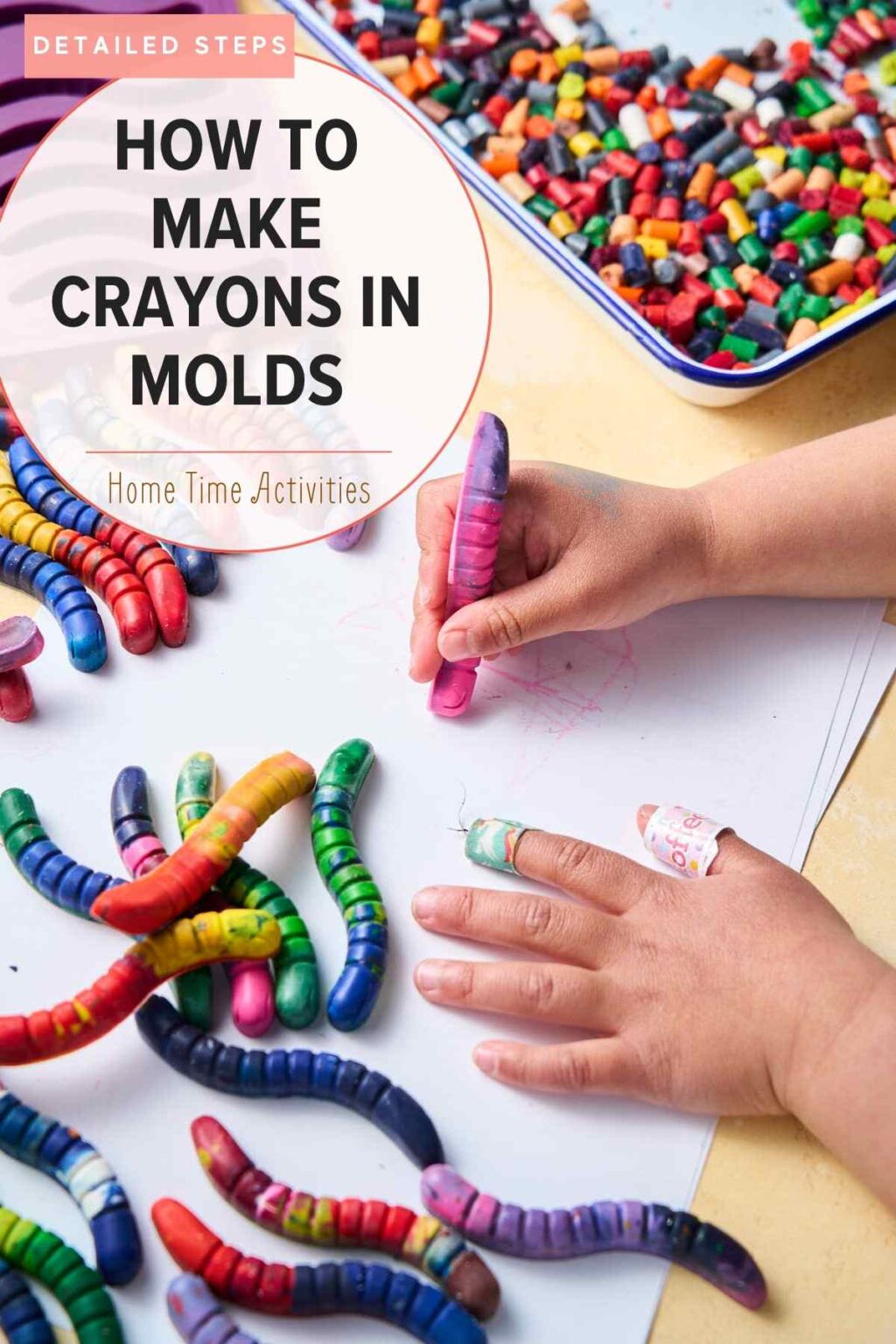 How to Make Crayons in Molds Using Old Broken Crayons