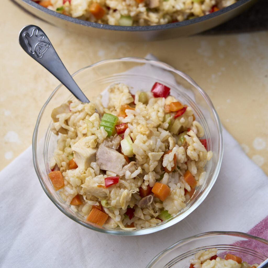 Rotisserie Chicken Fried Rice - Favorite Family Recipe