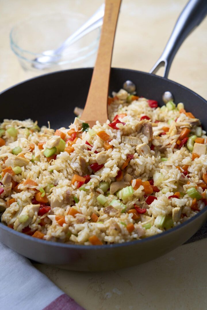Rotisserie Chicken Fried Rice - Favorite Family Recipe