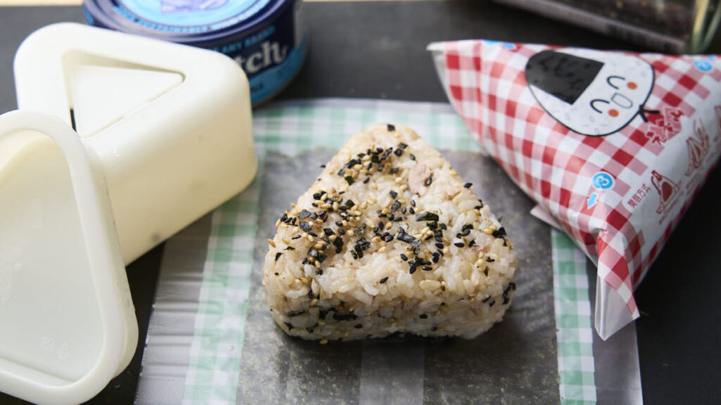 Tuna Onigiri - Triangle Rice | Easy Simple Recipe