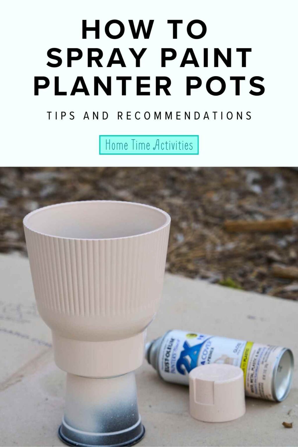 How To Spray Paint Planter Pots - Best Tips