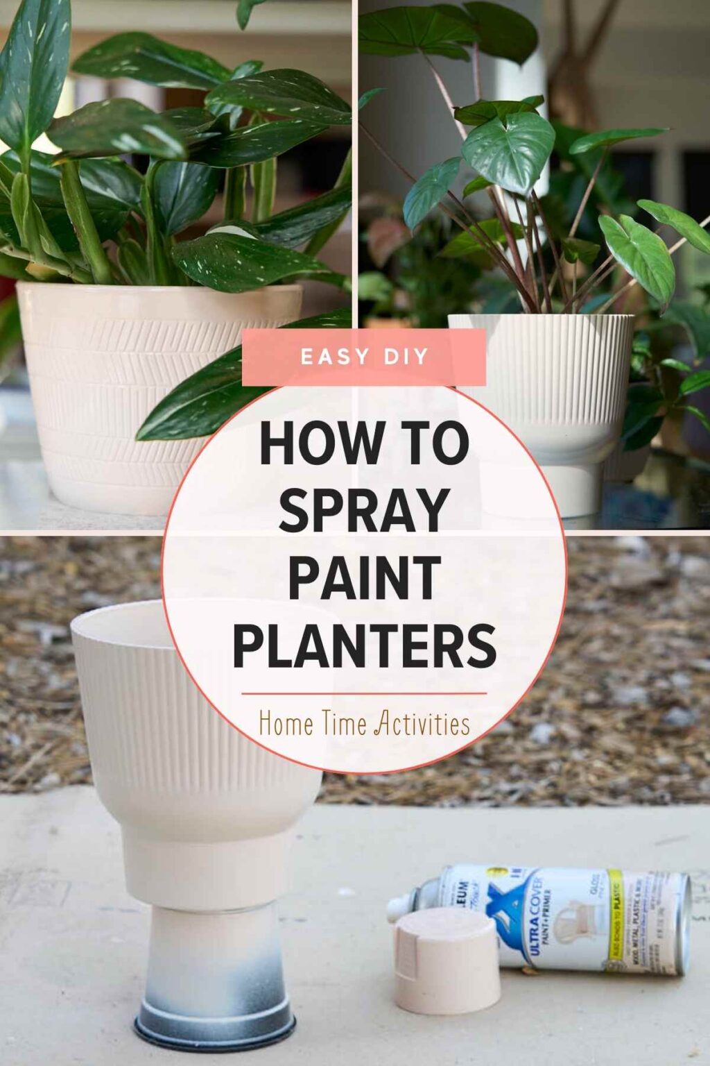 How To Spray Paint Planter Pots - Best Tips