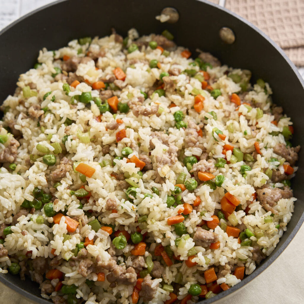 Italian Sausage Fried Rice Recipe - Quick Family Meal