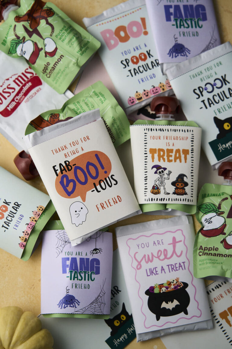 Halloween Classroom Treats - Free Printable Labels