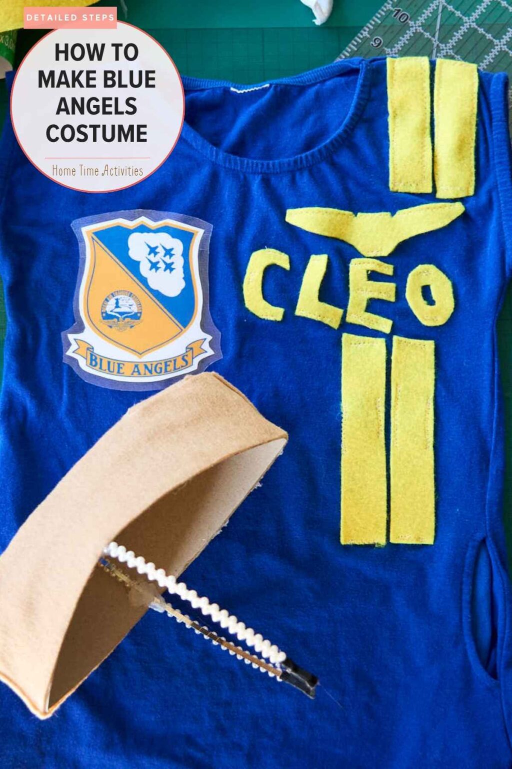 Blue Angels Costume - DIY Easy Idea