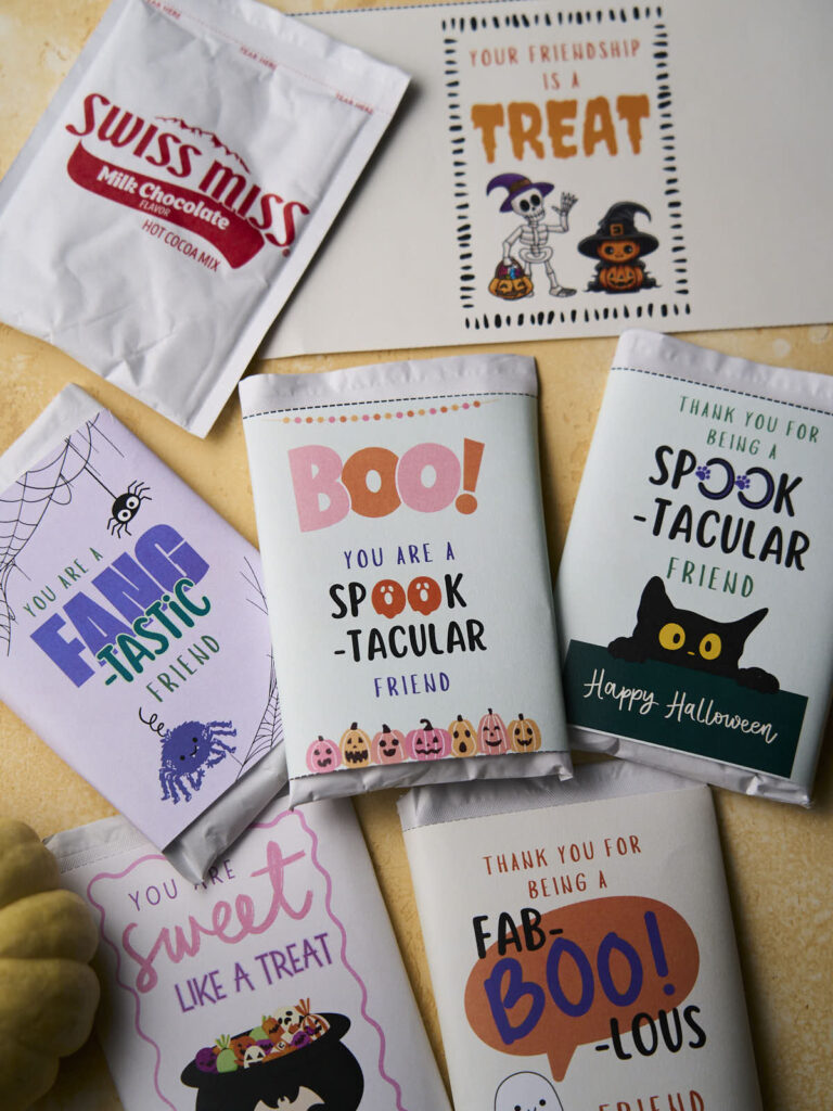 Halloween Classroom Treats - Free Printable Labels