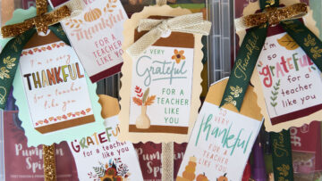 Thanksgiving Teacher Gift Tags - Free Printable PDF