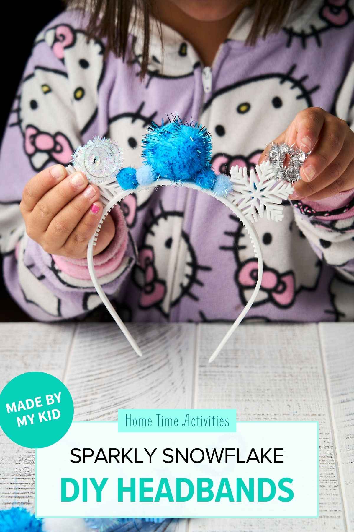 Snowflake Headband Craft - Easy DIY for Kids