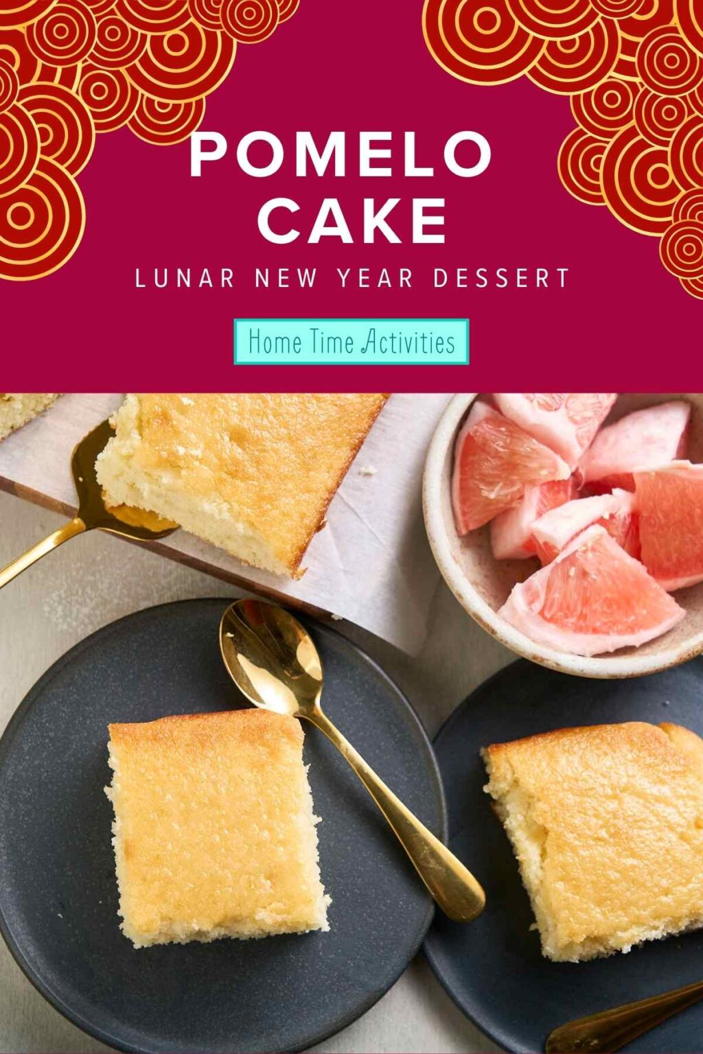 Pomelo Cake Recipe - 9x13 pan