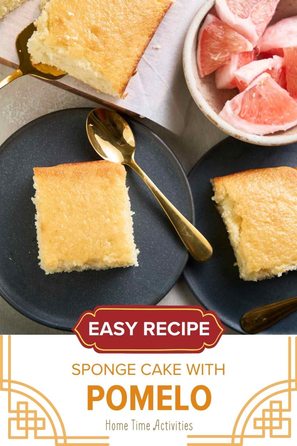 Pomelo Cake Recipe - 9x13 pan