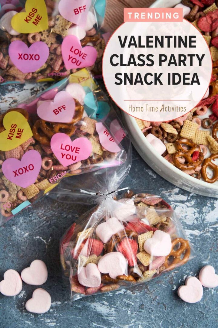 Valentine Snack Mix - perfect for a class party