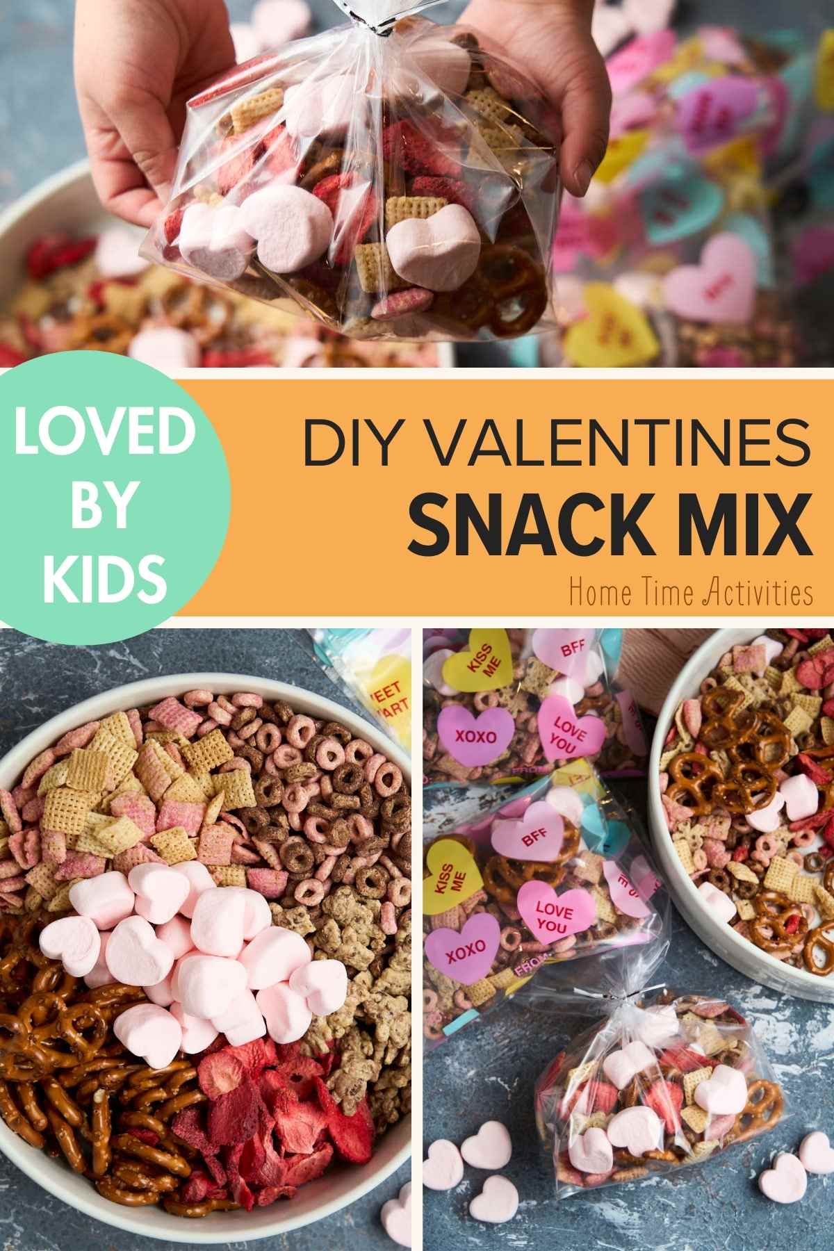 Valentine Snack Mix - perfect for a class party