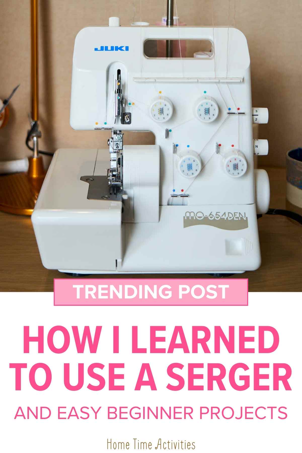 How I Learned to Use A Serger / Overlocker